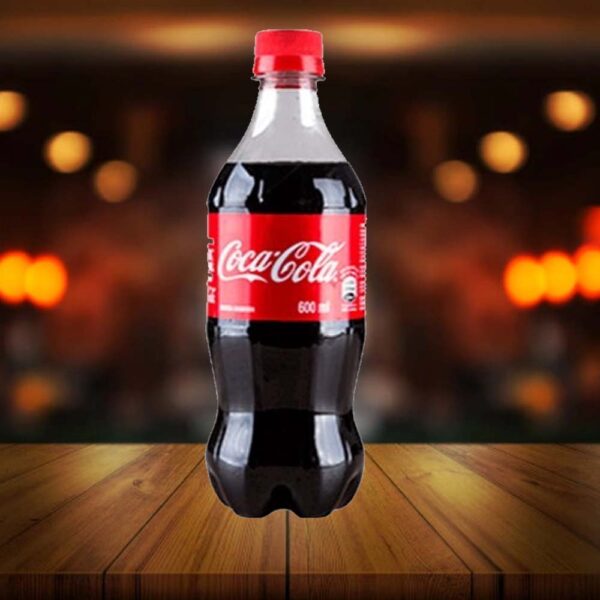 Refresco Coca Cola deliciosa bebida fría de 600 ml